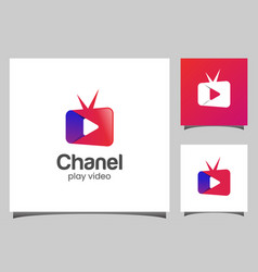 Video player v2 Royalty Free Vector Image - VectorStock