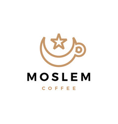 Muslim logo Royalty Free Vector Image - VectorStock