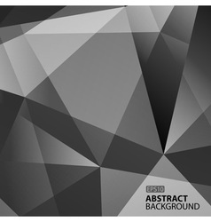 Abstract dark grey geometric background Royalty Free Vector