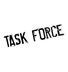 Task force rubber stamp Royalty Free Vector Image