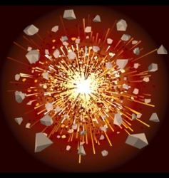 Explode Royalty Free Vector Image - VectorStock