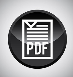 Pdf file design Royalty Free Vector Image - VectorStock