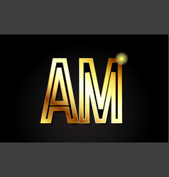 Alphabet letter m logo icon design Royalty Free Vector Image