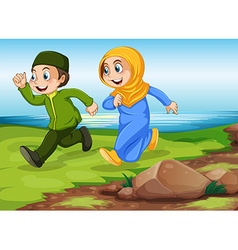 Muslims Royalty Free Vector Image - VectorStock