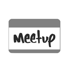 Meetup Royalty Free Vector Image - VectorStock