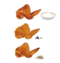 Chicken stew Royalty Free Vector Image - VectorStock