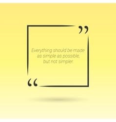 Quote boxes sentence quotes frames cite comment Vector Image