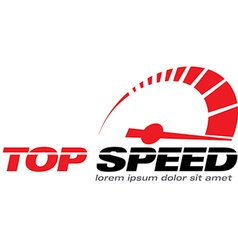 Top Speed Royalty Free Vector Image - VectorStock