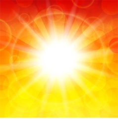 Autumn sun Royalty Free Vector Image - VectorStock