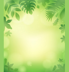 Leaves theme background 5 Royalty Free Vector Image