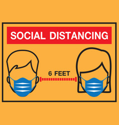 Virus protection concept crowd people wearing Vector Image