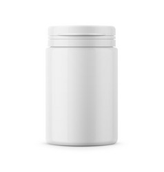 A bottle with medical tablets Royalty Free Vector Image