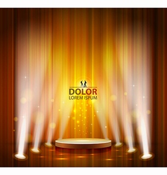 Stage theme image 3 Royalty Free Vector Image - VectorStock