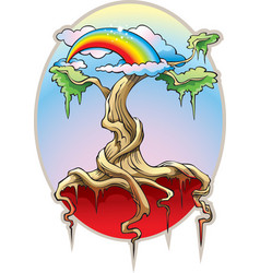 World tree Royalty Free Vector Image - VectorStock