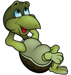 Cartoon turtle Royalty Free Vector Image - VectorStock