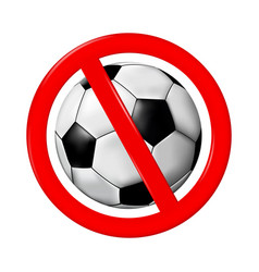 No sign isolated on transparent background Vector Image