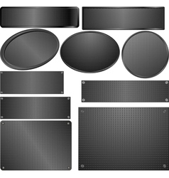 Plaques Royalty Free Vector Image - VectorStock