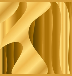 Yellow wave background Royalty Free Vector Image