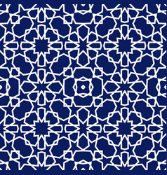 Arabic islamic seamless patterncolored Royalty Free Vector