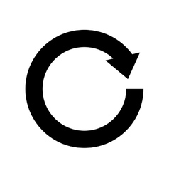 Arrow round cycle Royalty Free Vector Image - VectorStock