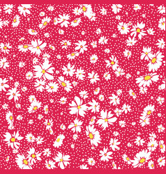 Seamless floral border Royalty Free Vector Image