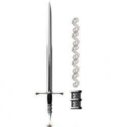 Sword shine Royalty Free Vector Image - VectorStock