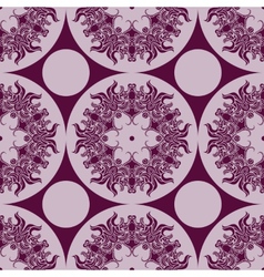 Seamless mandala pattern Royalty Free Vector Image