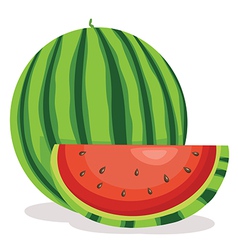 Watermelon Royalty Free Vector Image - VectorStock