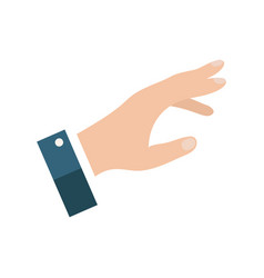 Open empty hands showing different gestures hands Vector Image