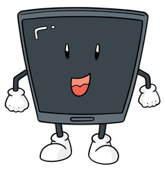 Set smartphone cartoon Royalty Free Vector Image