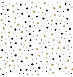 Seamless retro pattern with stars Royalty Free Vector Image