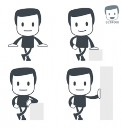 Icon man Royalty Free Vector Image - VectorStock