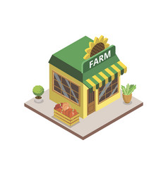 Family store building Royalty Free Vector Image