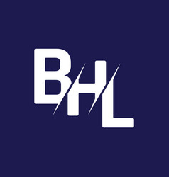 Monogram letters initial logo design ats Vector Image