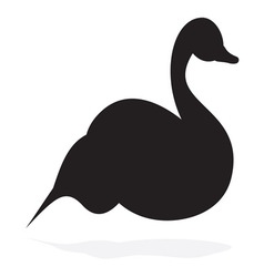 Tattoo swan Royalty Free Vector Image - VectorStock