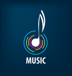Sign music of musical notes Royalty Free Vector Image