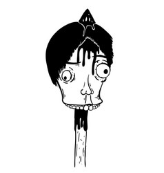 Dead man Royalty Free Vector Image - VectorStock