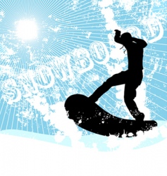 Snowboarding Royalty Free Vector Image - VectorStock