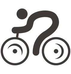 Indoor cycling icon Royalty Free Vector Image - VectorStock