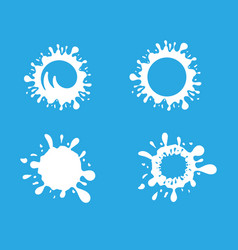 Splash icon design Royalty Free Vector Image - VectorStock