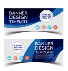 Multipurpose layout banner design Royalty Free Vector Image