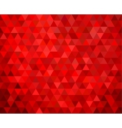 Seamless red geometric background Royalty Free Vector Image