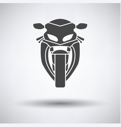 Bike icon front view Royalty Free Vector Image