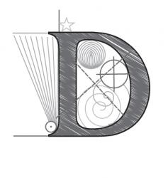 D Royalty Free Vector Image - VectorStock