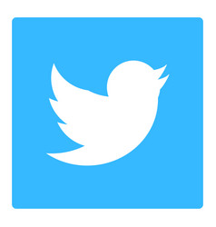Twitter default logo icon Royalty Free Vector Image