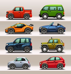 Car icon set-7 Royalty Free Vector Image - VectorStock