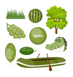 Circle and round objects for children Royalty Free Vector