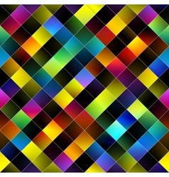 Rainbow geometric pattern Royalty Free Vector Image