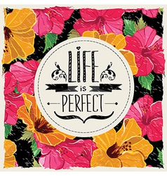 Summer poster with bicycle Royalty Free Vector Image