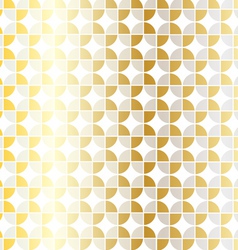 Mid century modern pattern geometric shapes Vector Image